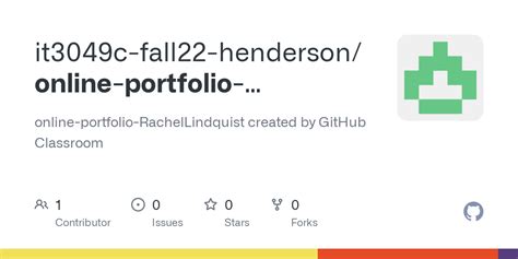 github it3049c fall22 henderson online portfolio rachellindquist