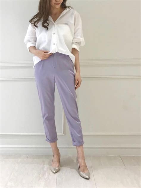 42％割引グレイ系free Size人気ブラドン Zozio ゾジヲ Marc Pants ラベンダーカラーパンツ カジュアルパンツ パンツ