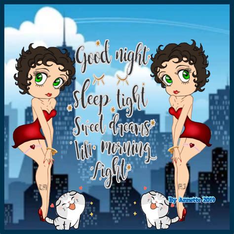 Pin By Jenifer Dimayuga On Betty Boop Betty Boop Good Night
