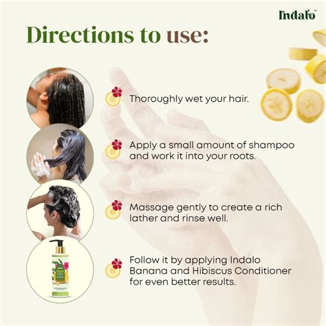 Indalo Banana Hibiscus Shampoo For Dry And Frizzy Hair Buy Indalo Banana