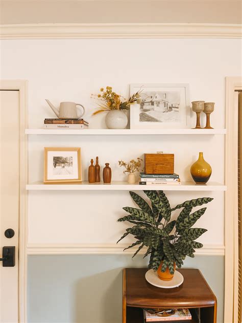 Floating Shelf Styling Tips And Tricks Dream Green DIY