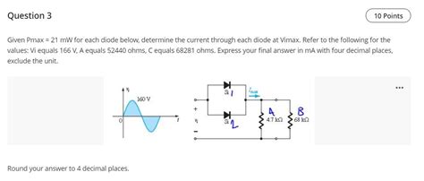 Solved Question 3 10 Points Given Pmax 21 Mw For Each
