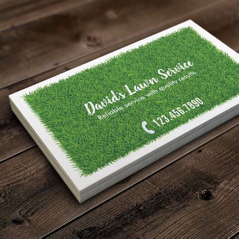 Grass Cut Lawn Care Business Card Zazzle Artofit