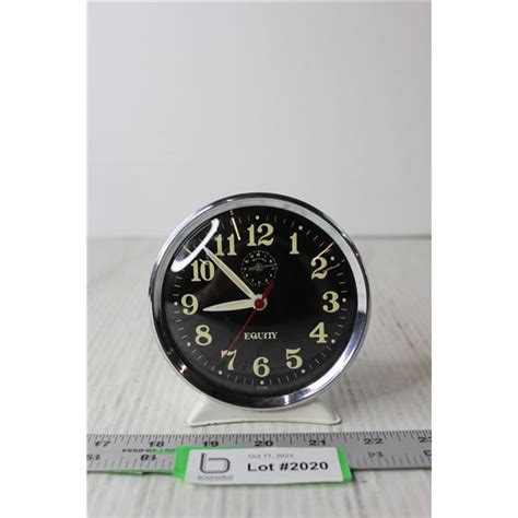 Vintage Equity Clock Bodnarus Auctioneering
