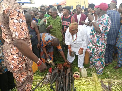 Owo Church Massacre Olowo Of Owo Joins Ogun Worshippers To Invoke