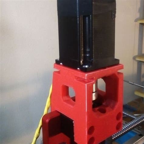 Free Stl File Reinforced Printnc Nema23 Z Motor Mount・3d Printer Model