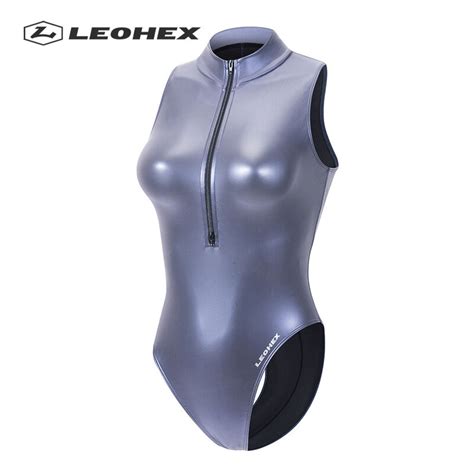 Leohex Sexy Matte Black Leotards Sleeveless Bodysuit High Cut One Piece