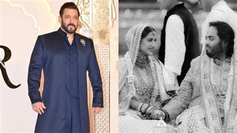 Salman Khan Congratulates Newlyweds Anant Radhika Says Cant Wait To