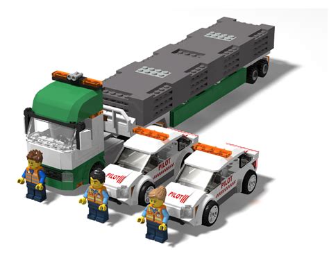 Lego Moc Heavy Load Cargo Truck By Andrej5252 Rebrickable Build