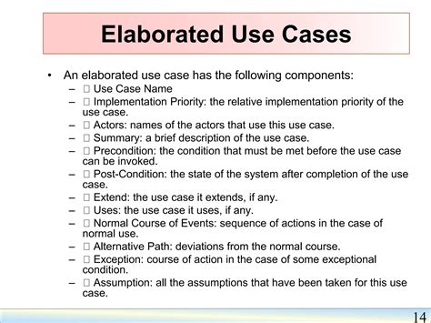 Use Case Model With Components In Softwareppt