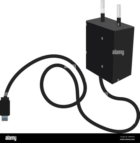 Mobile Adapter Illustration Vector On White Background Stock Vector Image Art Alamy