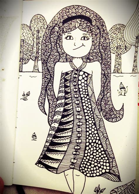 Zentangle Girl Zentangle Aurora Sleeping Beauty Sketches