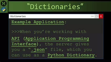 Python Dictionaries Menard Maranan Pdf