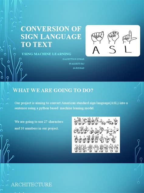 Conversion Of Sign Language To Text Pdf Computer Science Cognition