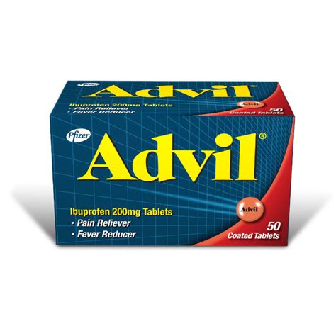 Advil 200 Mg Coated Tablets 50s Bottle Drops Pharmacy