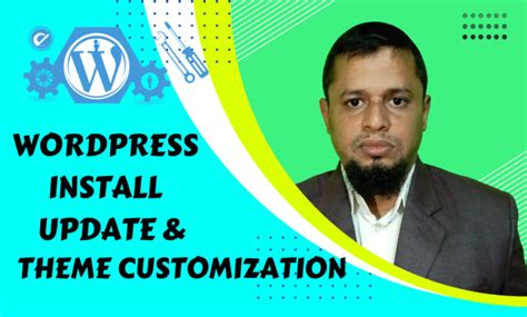 Wordpress Install Setup Update And Configure Any Wp Theme Do Help By Ashraful Web Fiverr