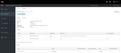 Configuring Tibco Businessworks Container Edition Application Monitor On Redhat Openshift