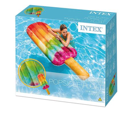 Надуваем дюшек за басейна или плажа Ледена Близалка Intex КОМСЕД