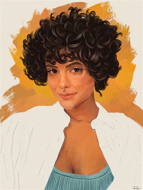 Larissa Leite Lrssleite Portrait Illustration By Rod In Procreate