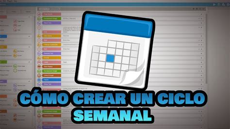 cómo mostrar un ciclo semanal en pantalla tutorial tyranobuilder en