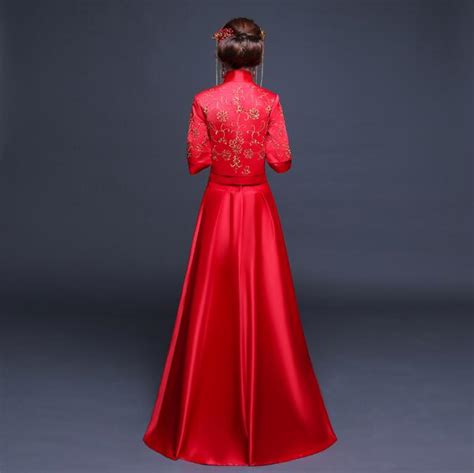中国风秀禾服新娘嫁衣中式礼服 中式礼服 中国古风图片大全 古风家