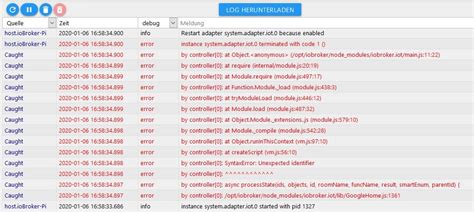 Cloud IOT Startet Nicht
