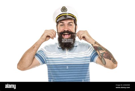 With Great Barbershop Comes Great Beard Happy Seaman Twirl Moustache