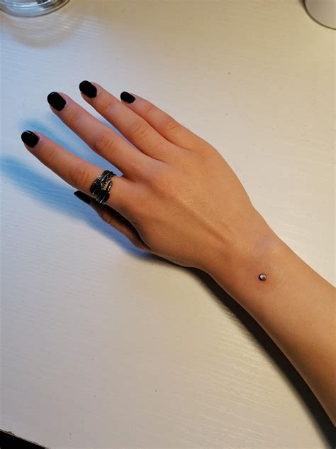 Dermal Piercing Hand Finger Dermals And Other Bad Ideas