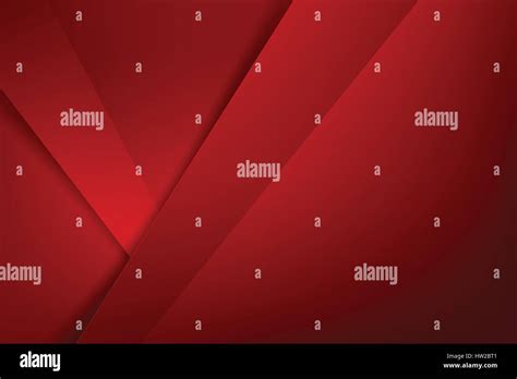 abstract background basic geometry red layered and overlap and shadow