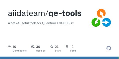 Github Aiidateam Qe Tools A Set Of Useful Tools For Quantum Espresso