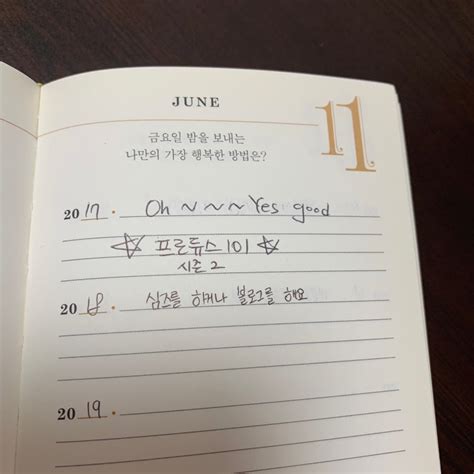 이 다이어리 일기장 이름 뭔가요 지식in
