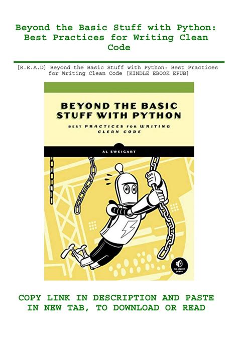 Read Beyond The Basic Stuff With Python Best Practices For Writing