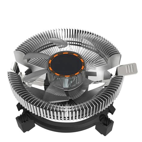 Universal Desktop Computer PC Blue LED Aluminum Heatsink CPU Cooler CPU Fan Cooling For LGA