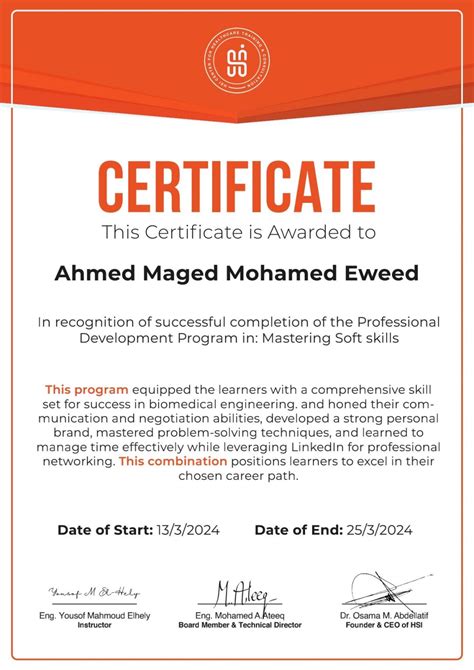 Im Very Delighted To Take This Course With Hsi Center For Healthcare