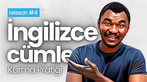 Ngilizce C Mle Kurma Prati I Ders Youtube