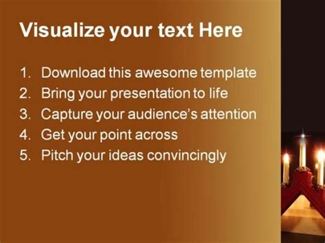 Swedish Advent Lights Festival Powerpoint Themes And Powerpoint Slides 0511