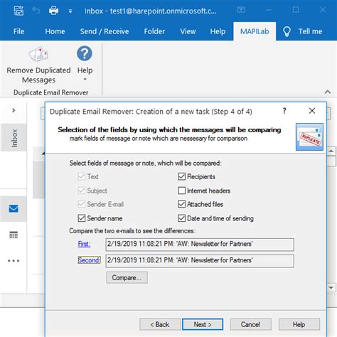 new version of duplicate email remover is released
