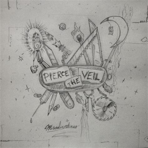 Pin By Kailey Weaver🌸 On Tattoos™ Pierce The Veil Mini Drawings Pierce The Veil Misadventures