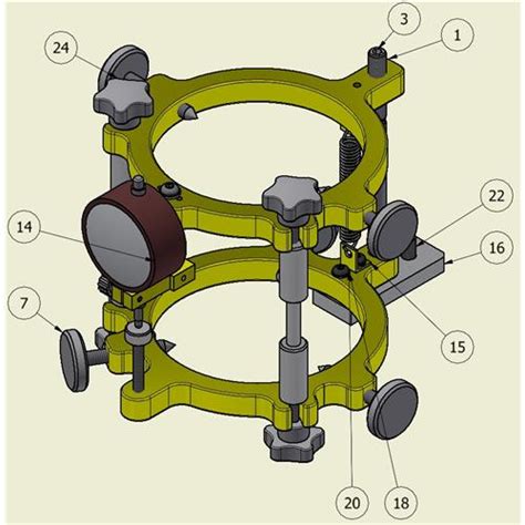 Compressometer Axial Assembly 100 X 200 Cylinders Material Civil