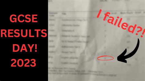 Opening My Gcse Results Gcse Results Day 2023 Youtube