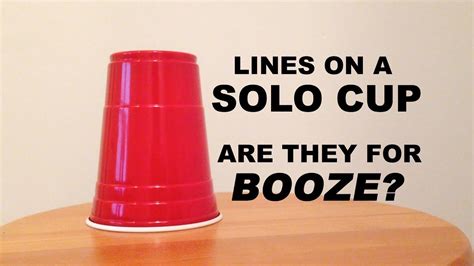 What Do The Lines On Solo Cups Mean Jersey Joe 256 Youtube