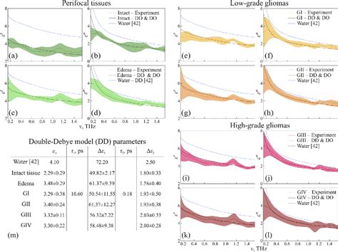 Figure 3 From Terahertz Dielectric Spectroscopy Of Human Brain Gliomas And Intact Tissues Ex