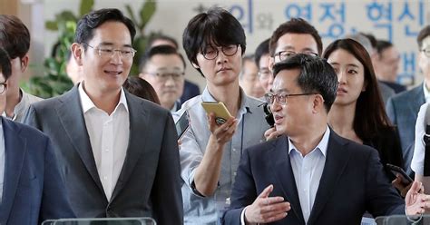 김동연 삼성 이재용 만났다혁신성장·일자리 창출 논의