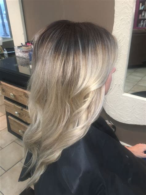 Smudge Roots And Icy Blonde
