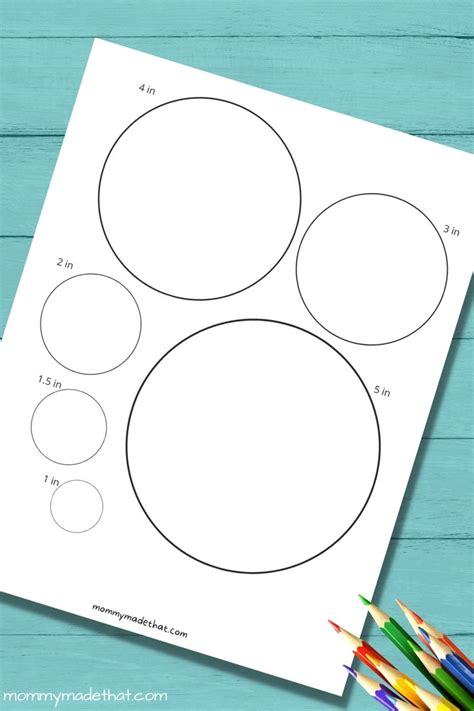 Printable Circle Templates Printable Calendars At A Glance