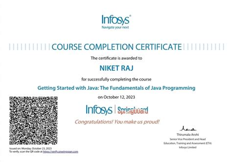 Niket Raj On Linkedin Infosys