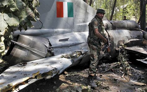 3 Villagers Dead As Mig 21 Jet Crashes Into Home In Indias Rajasthan