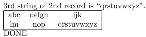 Tables Find Text Between Tabs TeX LaTeX Stack Exchange
