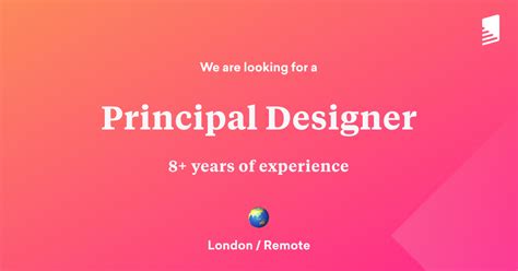 Principal Ux Ui Designer Lighthouse London