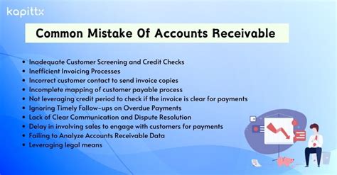 Accounts Receivable Mistakes Avoid Common Ar Errors